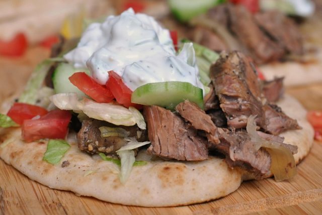 Slow Cooker Beef Gyros - Prevention RD