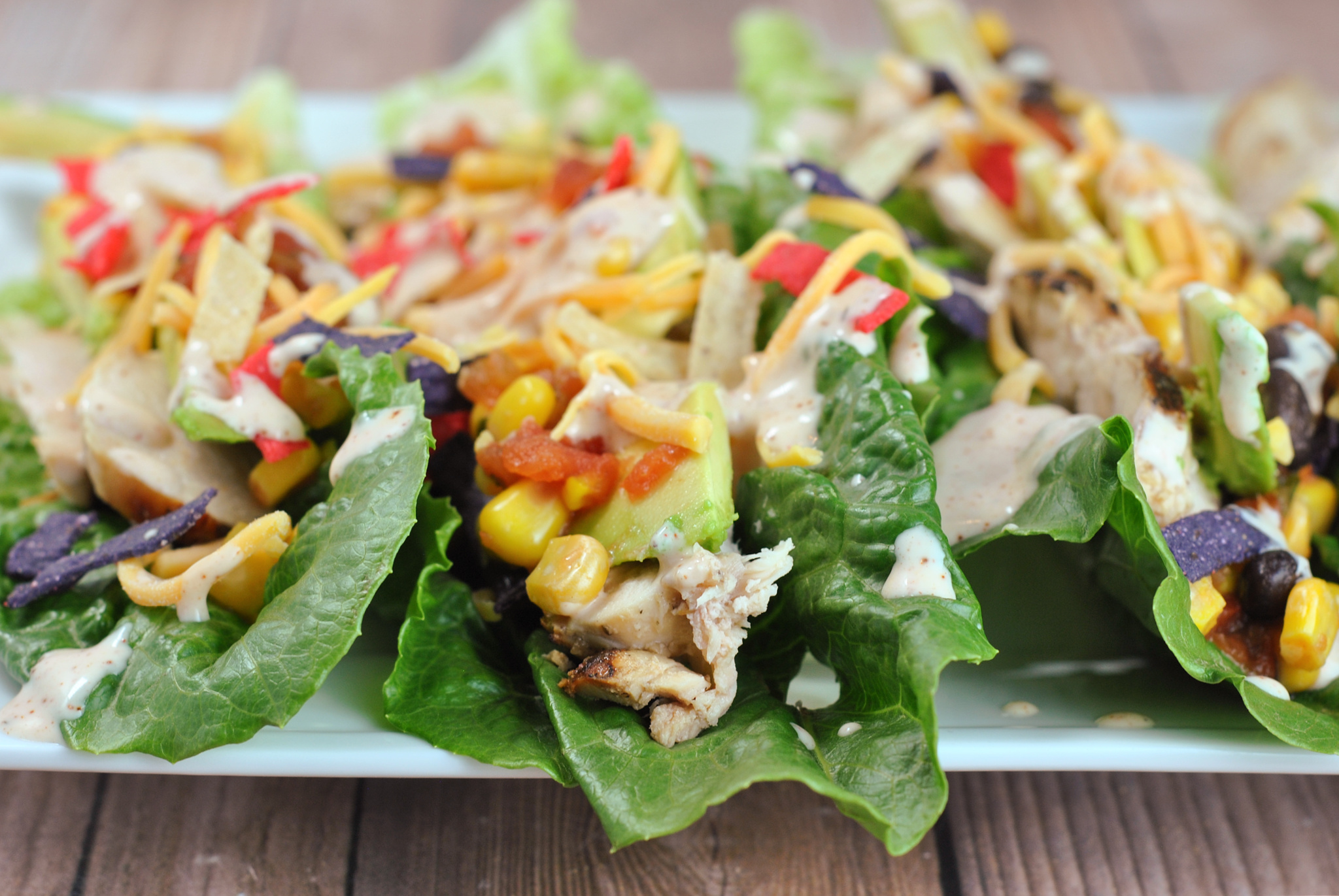 Tex-Mex Chicken Lettuce Rollers + Weekly Menu - Prevention RD