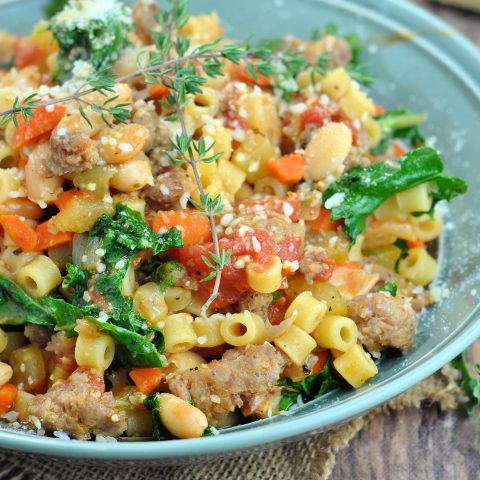 Pasta Fazool + Weekly Menu - Prevention RD