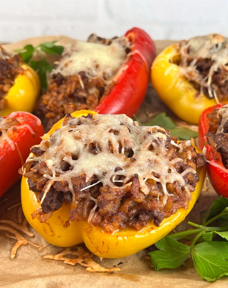 Tex-Mex Cheesy Stuffed Peppers - Prevention RD