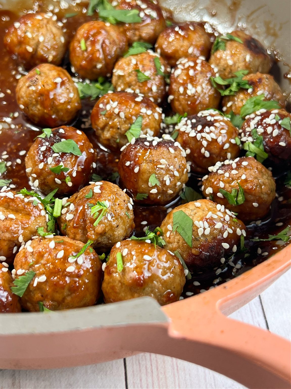 Honey Hoisin Glazed Turkey Meatball Power Bowls - Prevention RD