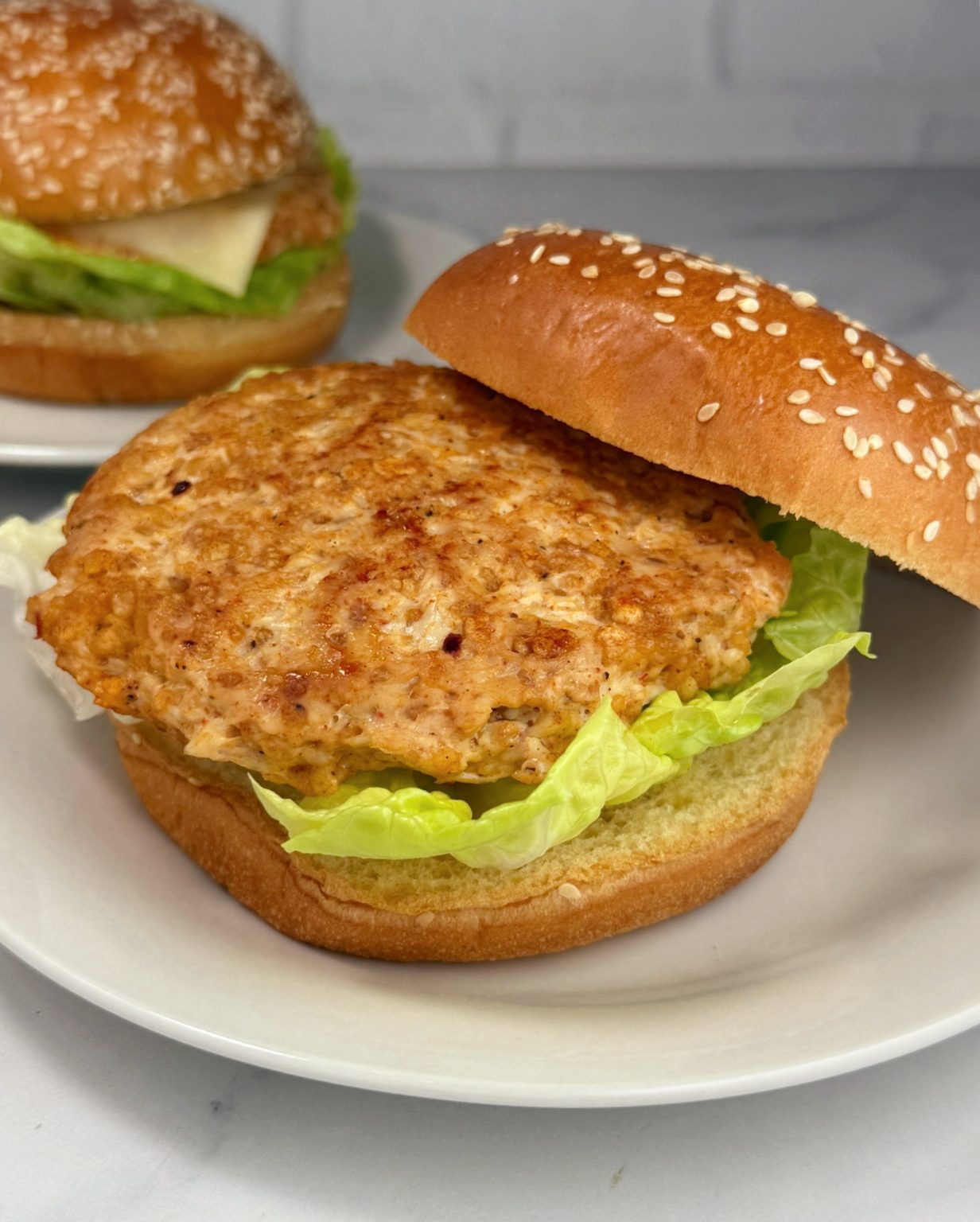 Spicy Chicken Burgers - Prevention RD